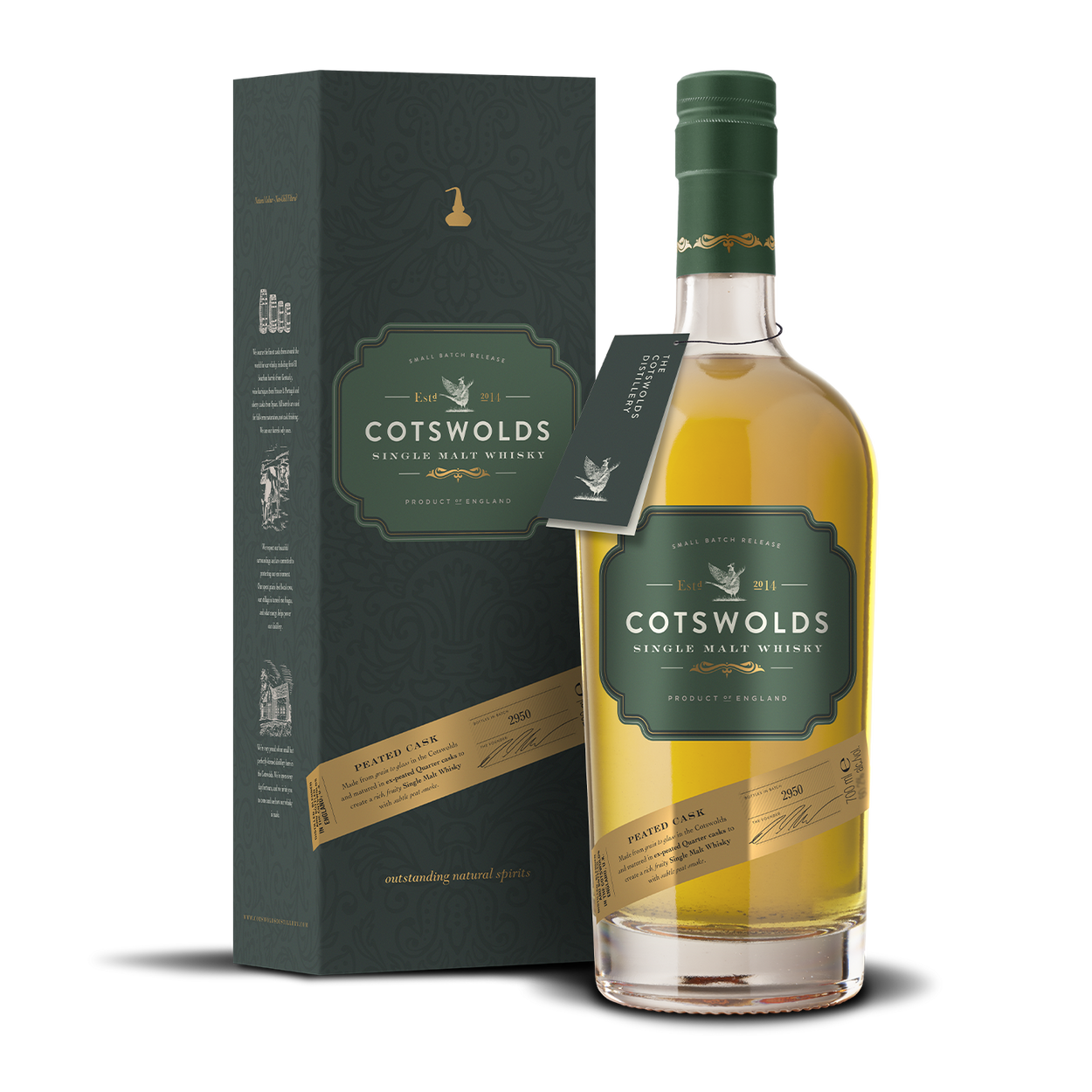 Cotswolds Peated Cask Single Malt Whisky | Cotswolds Distillery
